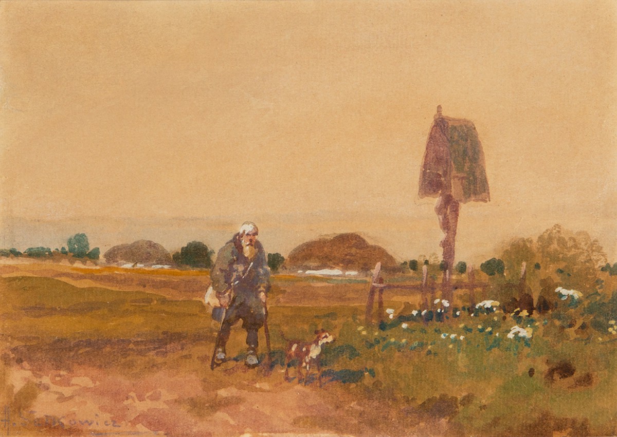 Adam Setkowicz, "Droga przez wieś" | CONNAISSEUR Kraków - Salon Dzieł ...