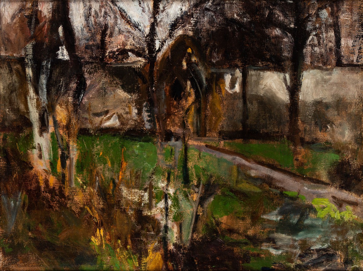 Józef Czajkowski, "Pejzaż jesienny" | CONNAISSEUR Kraków - Salon Dzieł ...