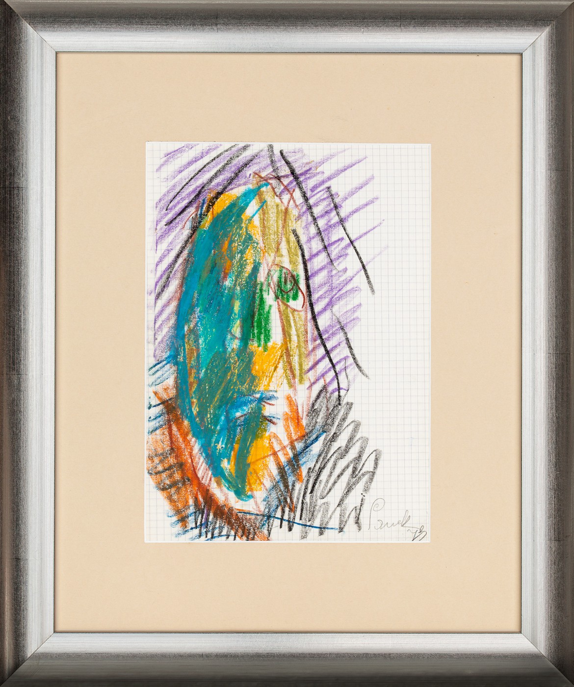 Jerzy Panek, "Autoportret I" | CONNAISSEUR Kraków - Salon Dzieł Sztuki