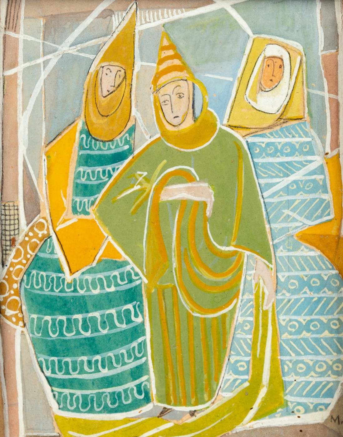 Maria Ritter, "Damy dworu" | CONNAISSEUR Kraków - Salon Dzieł Sztuki