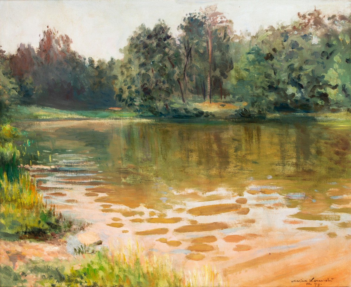 Marian Marzyn Konarski, "Sierpniowy poranek" | CONNAISSEUR Kraków ...