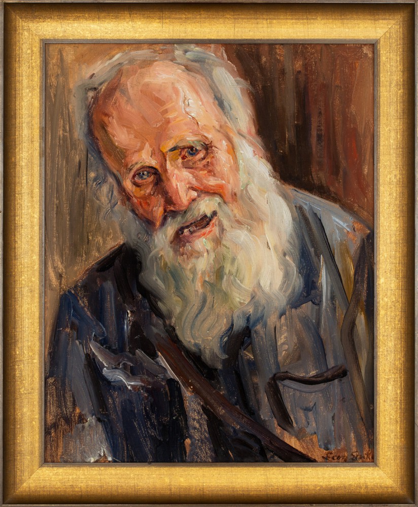 Leon Lewkowicz, "Starzec" | CONNAISSEUR Kraków - Salon Dzieł Sztuki