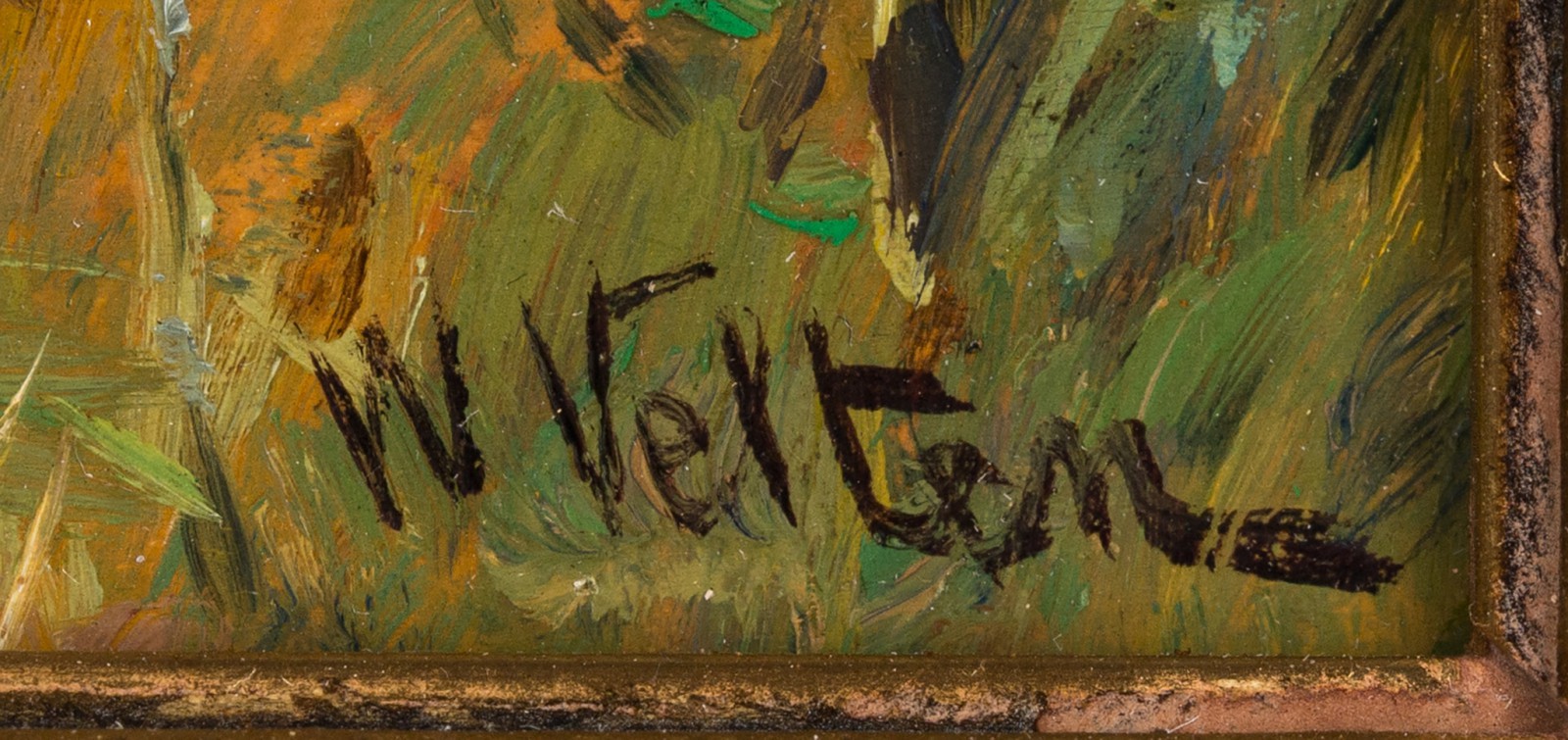 Wilhelm Velten, "Zasadzka" | CONNAISSEUR Kraków - Salon Dzieł Sztuki