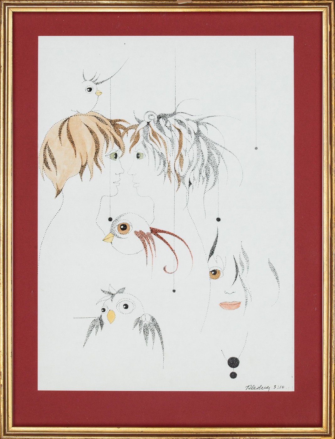 Kazimierz Mikulski, "Twarzą w twarz" | CONNAISSEUR Kraków - Salon Dzieł Sztuki