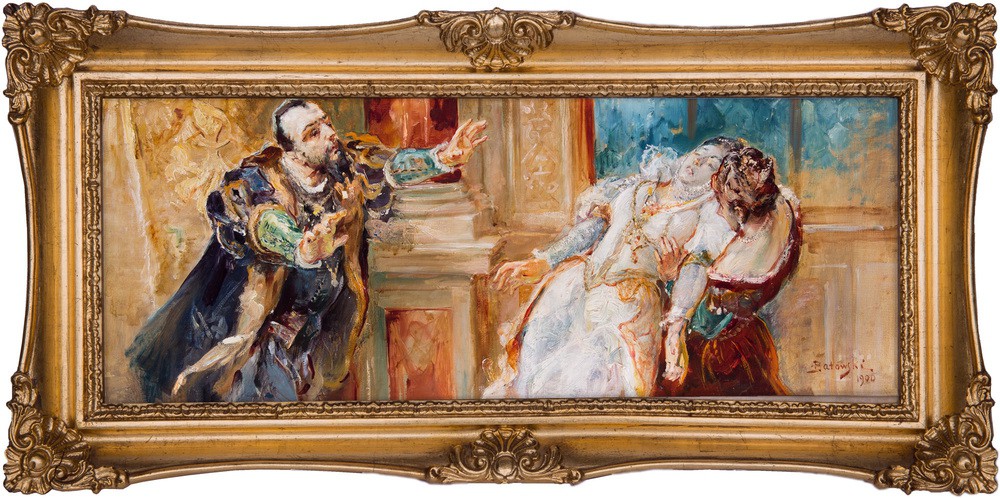 Stanisław Batowski Kaczor, Śmierć Barbary Radziwiłłówny | CONNAISSEUR ...