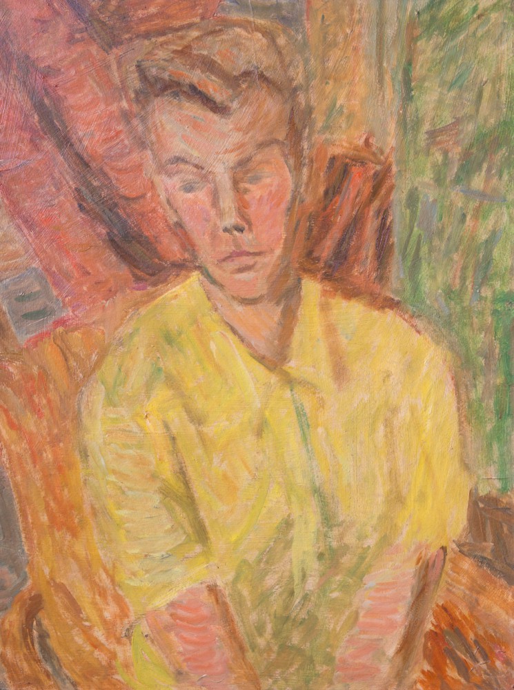 Tytus Czyżewski, "Portret Teresy Tyszkiewicz" | CONNAISSEUR Kraków ...